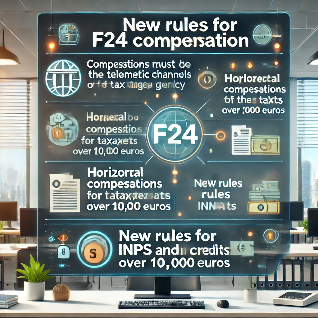 Compensazioni in F24 - nuove regole | Contabileasy